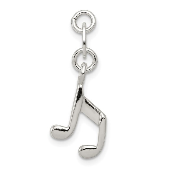LaneMax | Jewelry | Sterling Silver Music Note Charm | Poshmark
